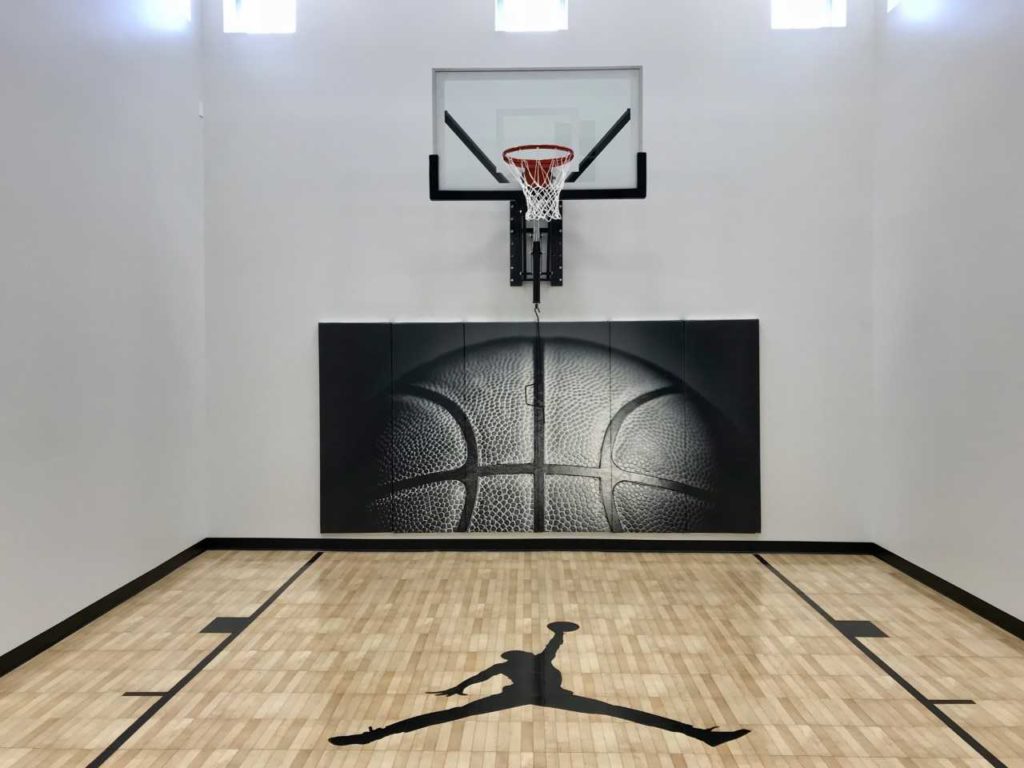 Indoor Home Gyms & Courts | Athletic Surfaces | Millz House
