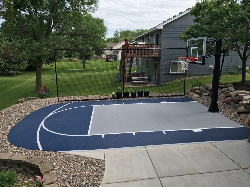 Outdoor Basketball Courts | Game Courts | Millz House | SnapSports MN